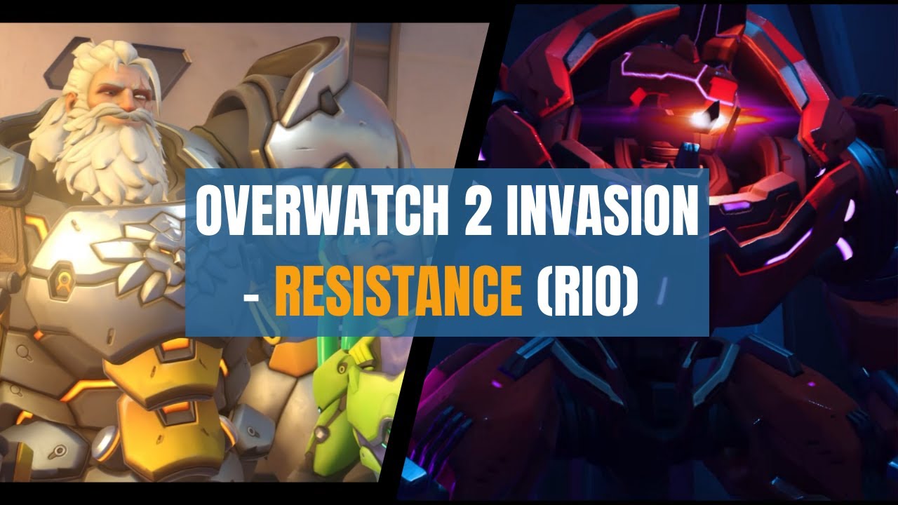 Overwatch 2 Invasion PvE - Resistance (Rio) - Full Mission - YouTube