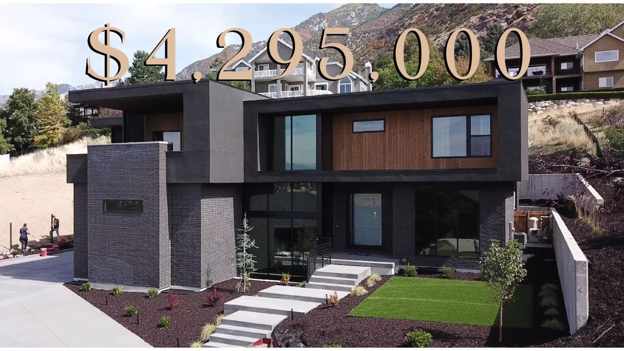 Touring a Modern Parade of Homes Mansion on Draper's Bench in Utah ...
