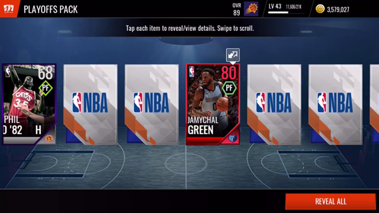 3 89+ Elite Pulls! New NBA Live Mobile Playoff Pack Opening and ...