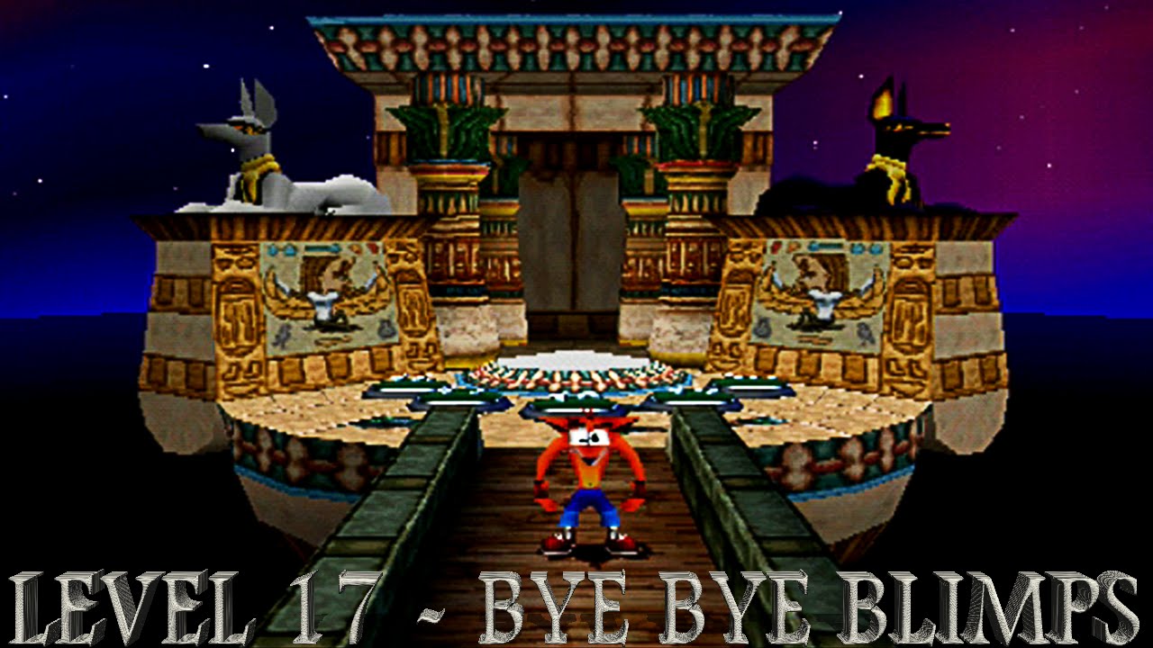 Crash Bandicoot 3: Warped - Level 17 - Bye Bye Blimps - YouTube