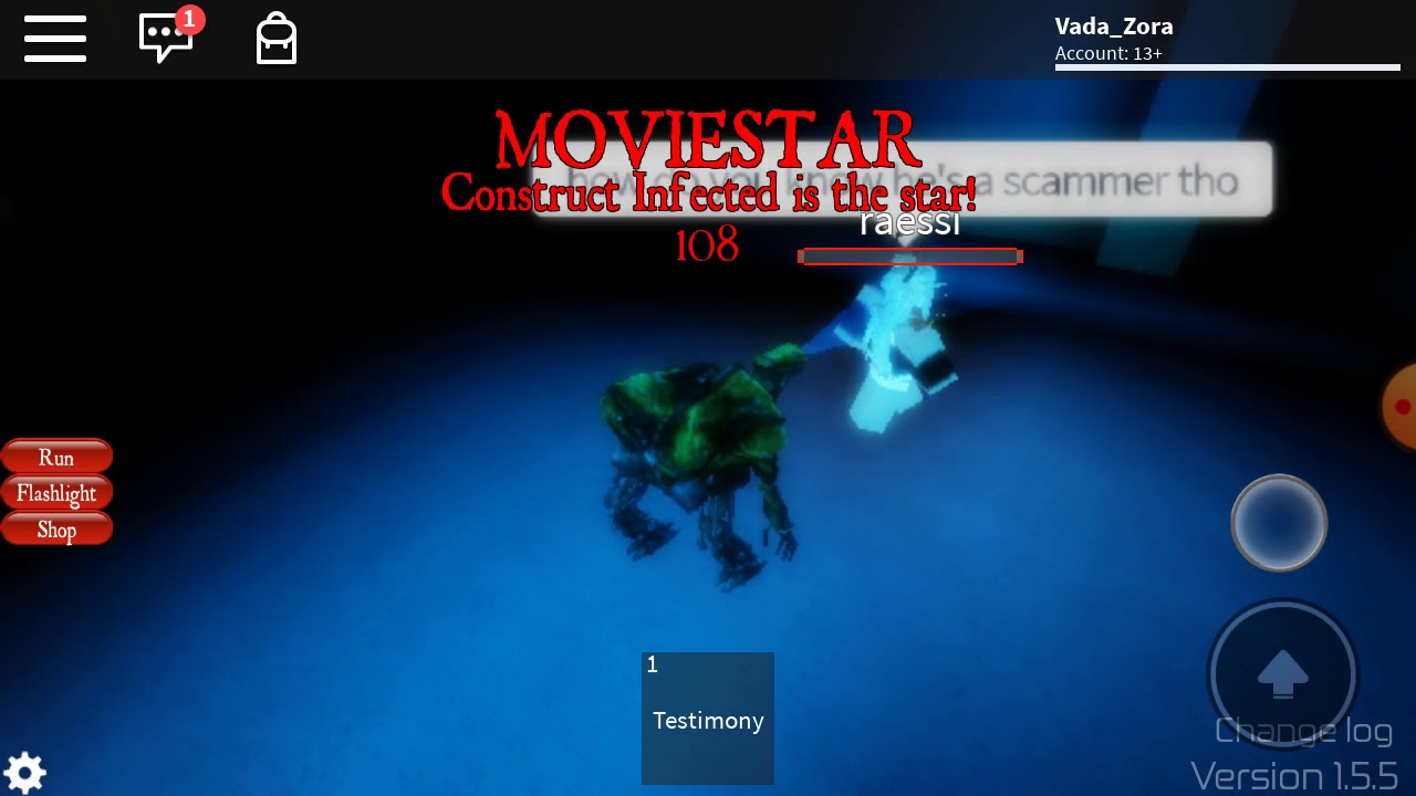 Roblox Midnight Horrors: Construct Infected is the star - YouTube