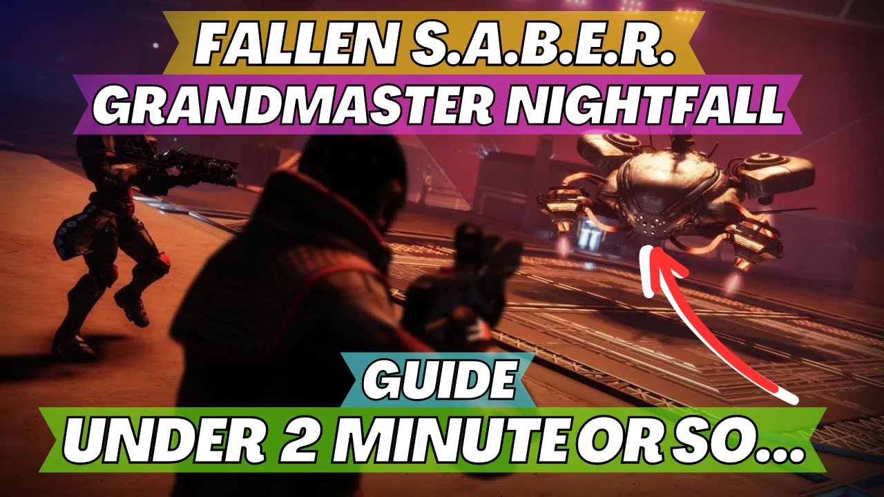 How Anyone Can Complete The Fallen S.A.B.E.R. Grandmaster Nightfall In ...