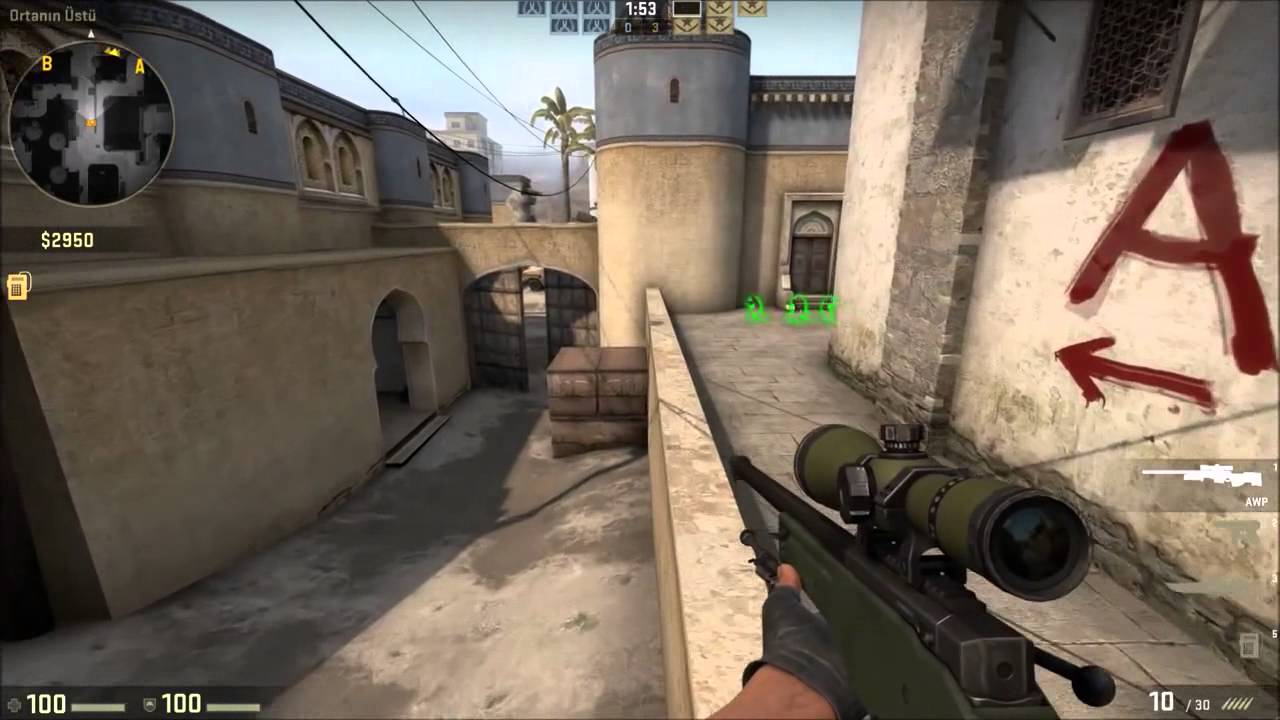 cs go wall hack - YouTube