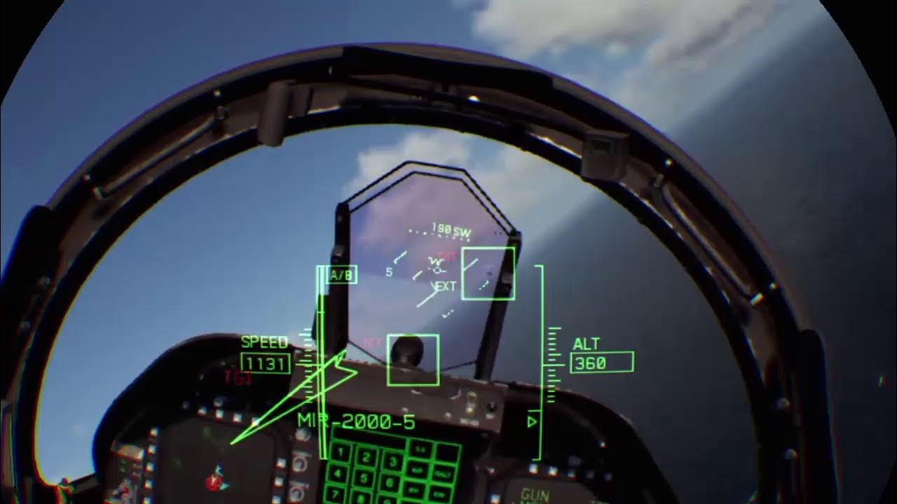 Ace combat 7 VR - YouTube