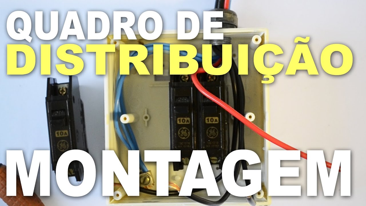 Como montar QDC - Quadro de distribuição de circuitos! - YouTube