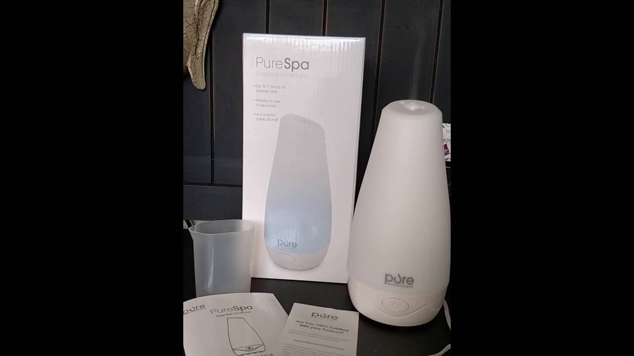 Diffuser Review : Pure PureSpa - YouTube