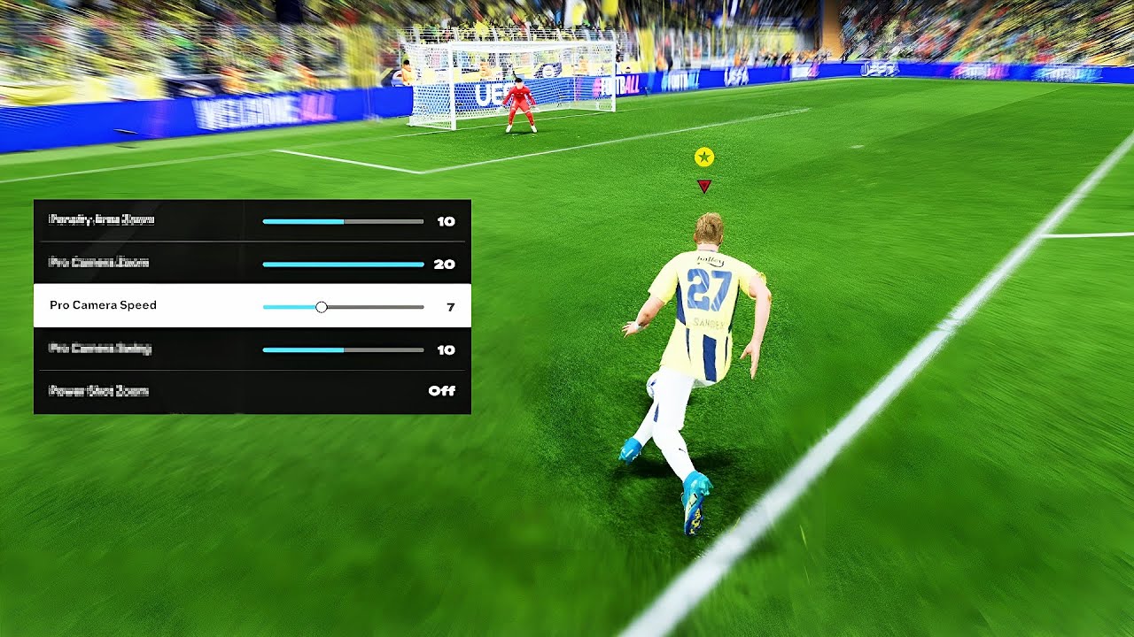 My FC 25 Player Career Camera Settings - YouTube