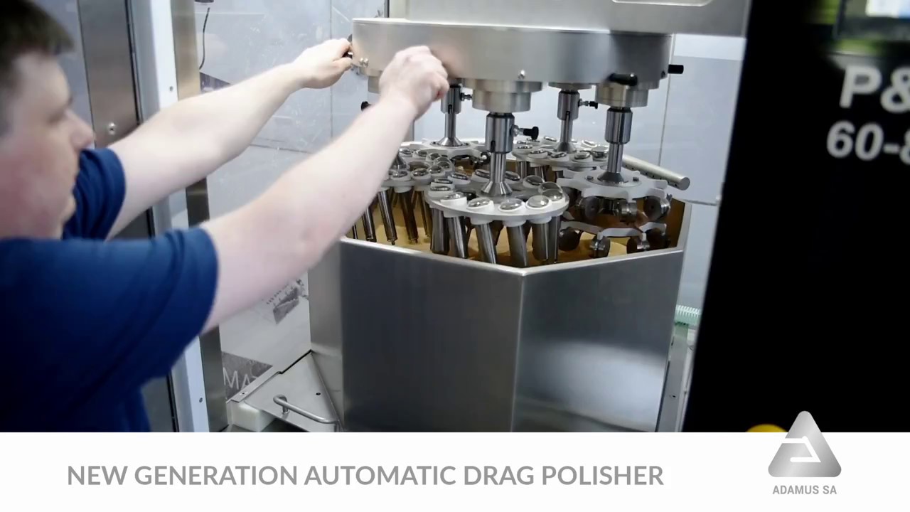 Automatic punch and die polishers - YouTube