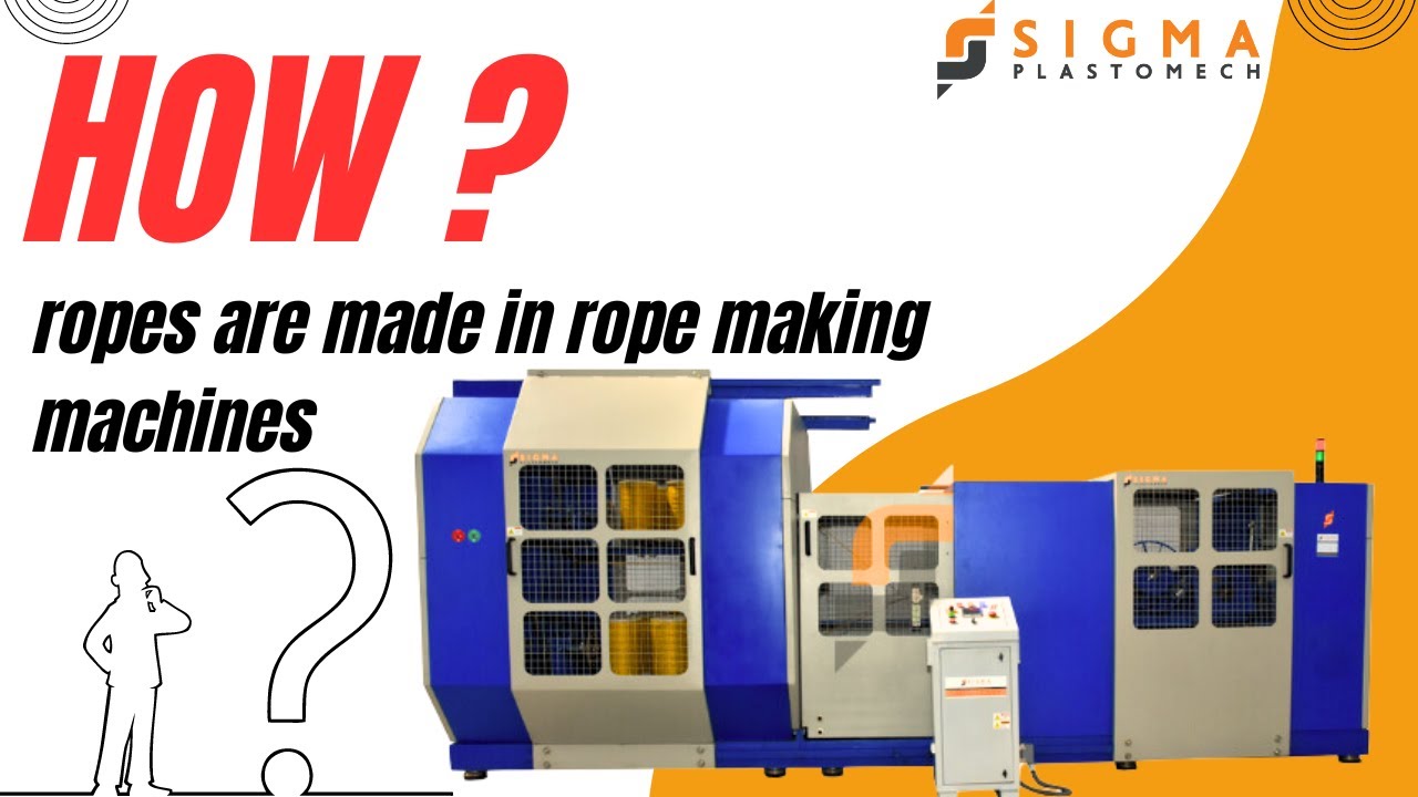 4mm to 8mm | Rope making Machine | model SSE-4T8-12 #ropemaking # ...