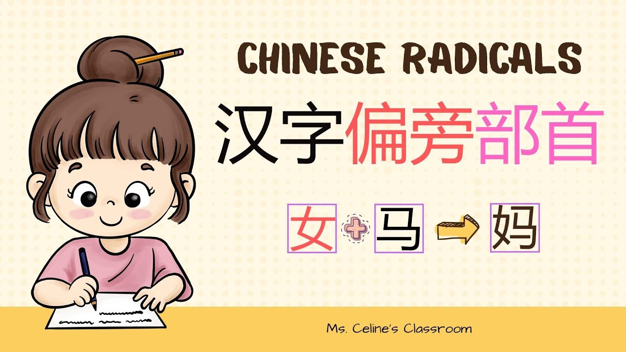 100 common Chinese radicals you should know | 100个偏旁部首 | IGCSE Mandarin ...