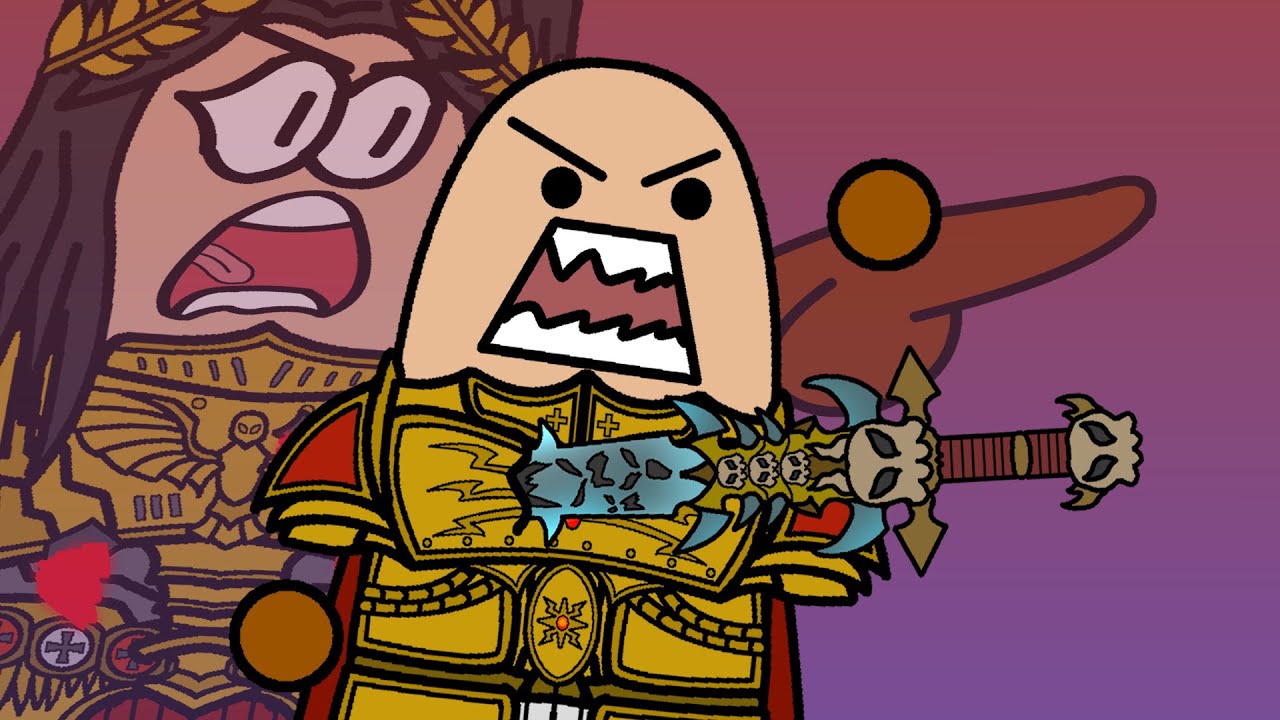 The Emperor telling Ra Endymion to RUN (40k meme) - YouTube