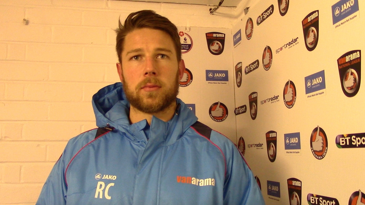 Callum Reynolds Post-Match: Barrow AFC (H) - YouTube