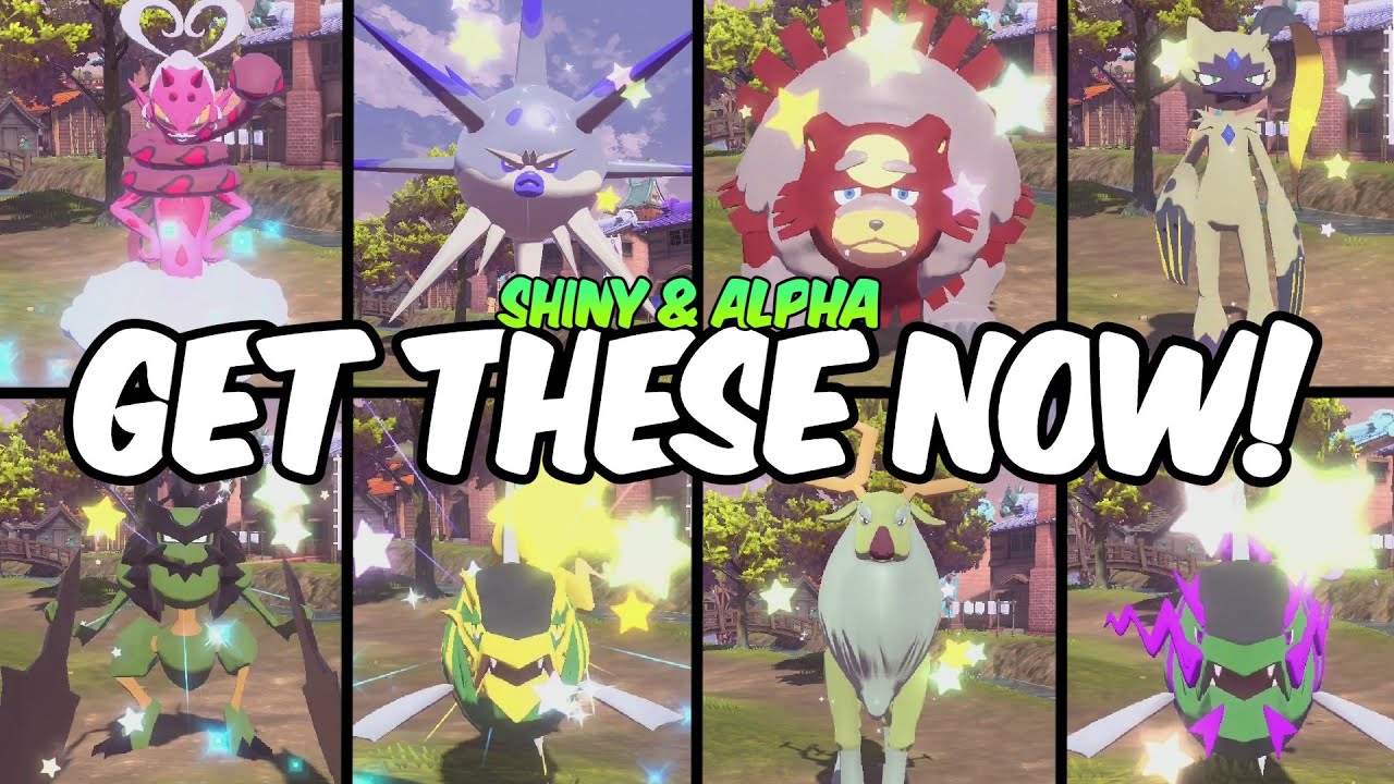 Get all NEW Pokemon Shiny Alpha with YOUR OT in Pokemon Legends Arceus ...