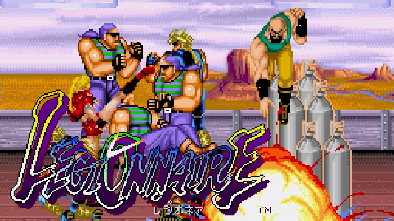 [ARCADE 60fps] Legionnaire - 2Players co-op longplay - YouTube