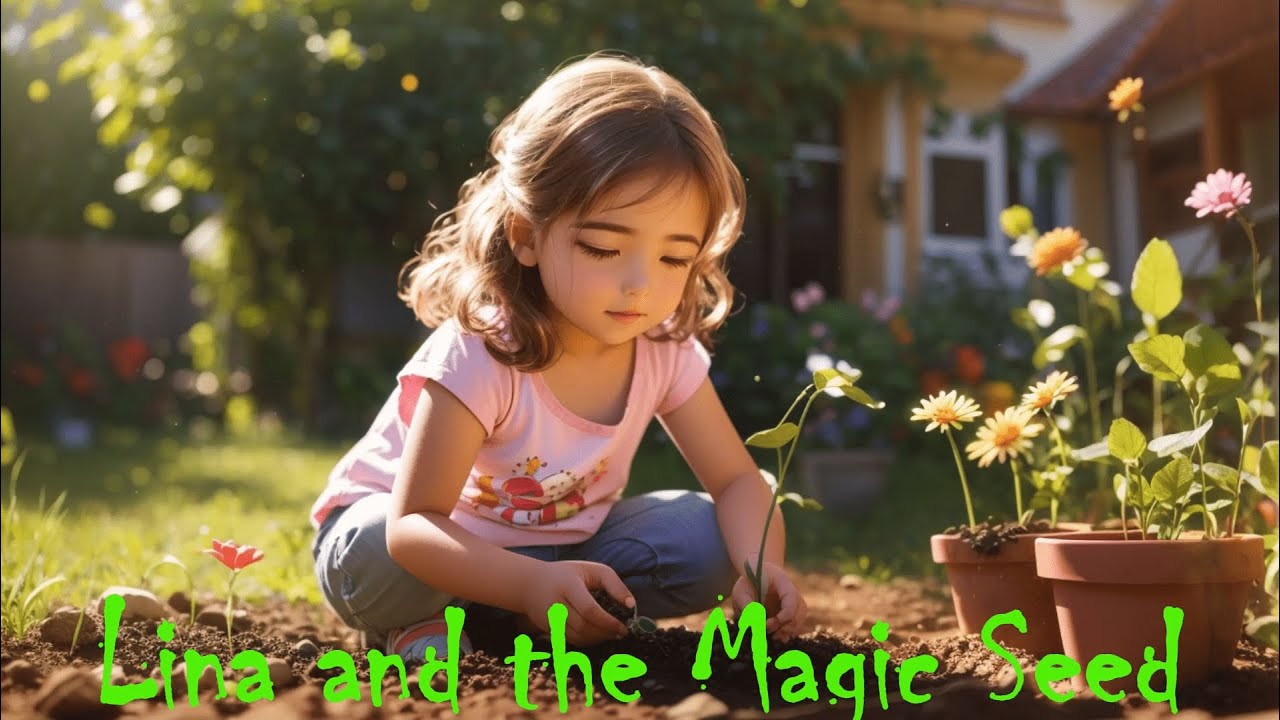 Learn English through Stories |Animated Story | Stories for kids | "Lina and the Magic Seed ...