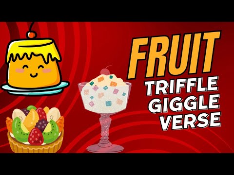 FRUIT TRIFFLE || NURSERY RHYMES || GIGGLE VERSE - YouTube