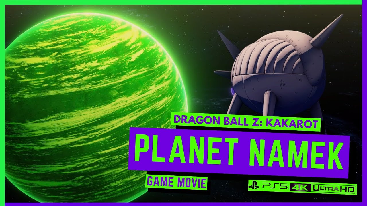 Dragon Ball Z: Kakarot - PLANET NAMEK - Game Movie [PS5] 4K HDR - YouTube