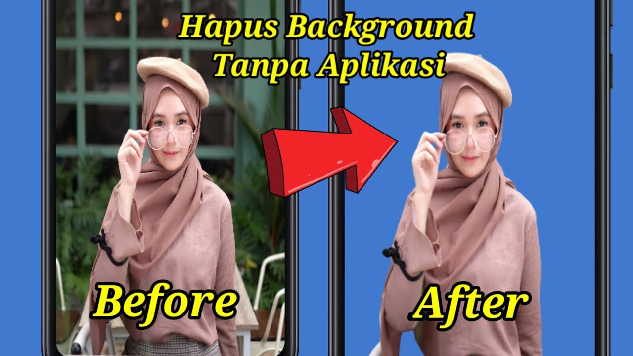 Cara Otomatis Hapus Background Foto Tanpa Aplikasi Tambahan - YouTube