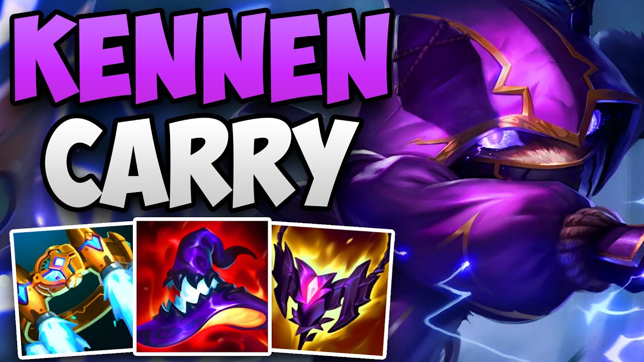 CHALLENGER TOP LANER DOMINATES WITH KENNEN! | CHALLENGER KENNEN TOP ...
