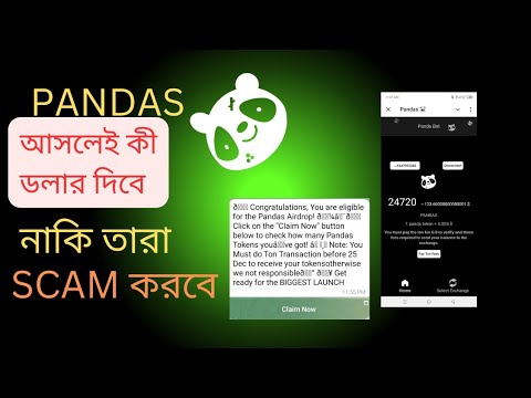 PANDA কী আসলেই টাকা দিবে | নাকি তারা SCAM করবে | Pandas New Update | Panda Airdrop | Panda ...