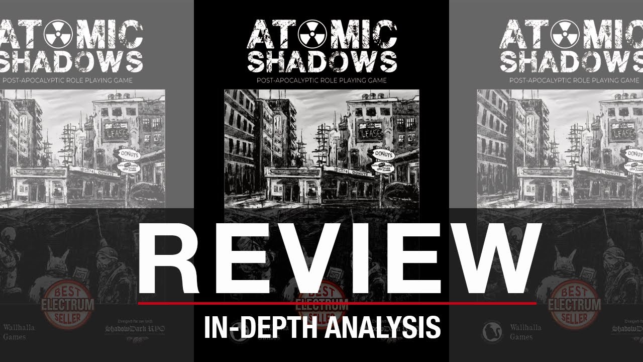 Atomic Shadows RPG Review | Post-Apocalyptic Survival TTRPG for ...