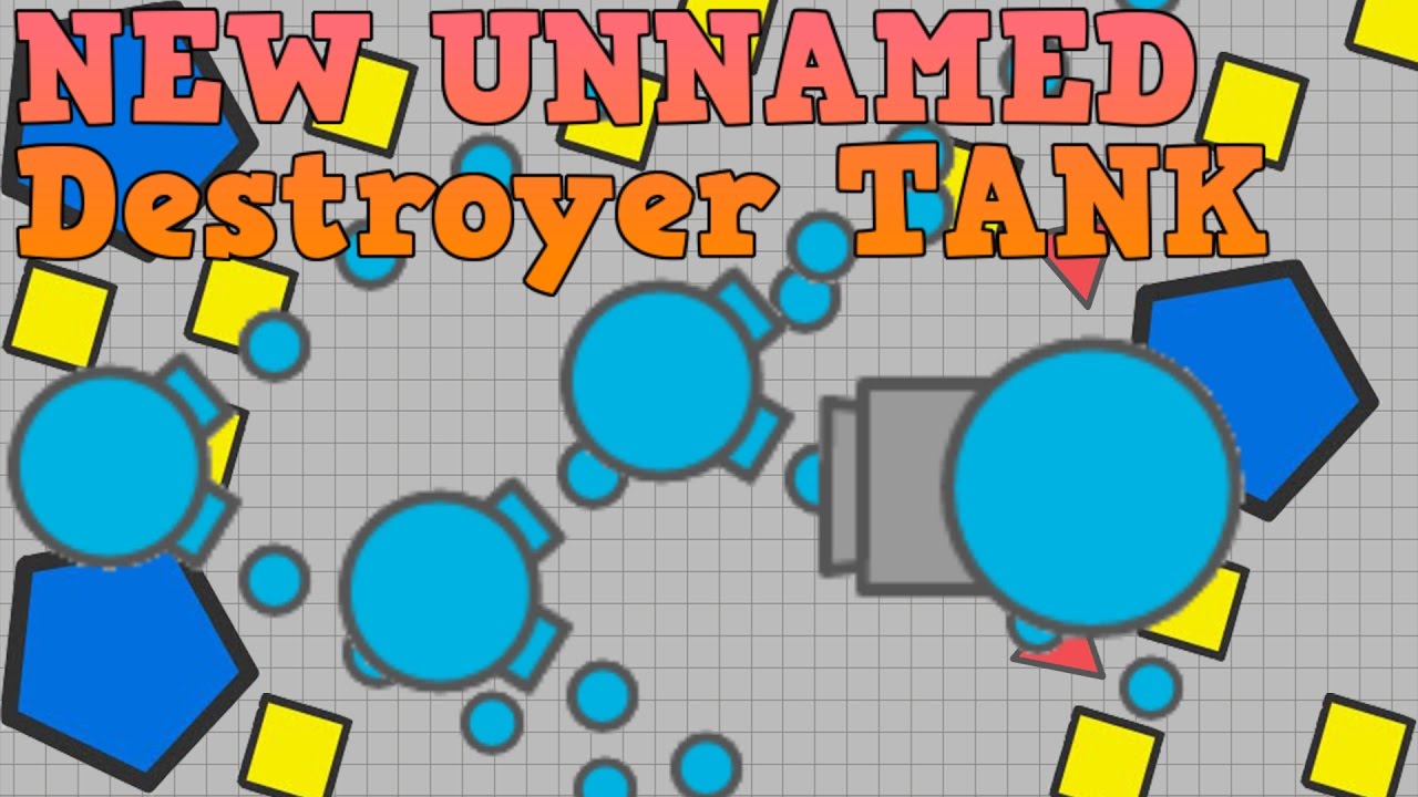 NEW UNNAMED TANK: Destroyer Class | TESTING | Diep.io - YouTube
