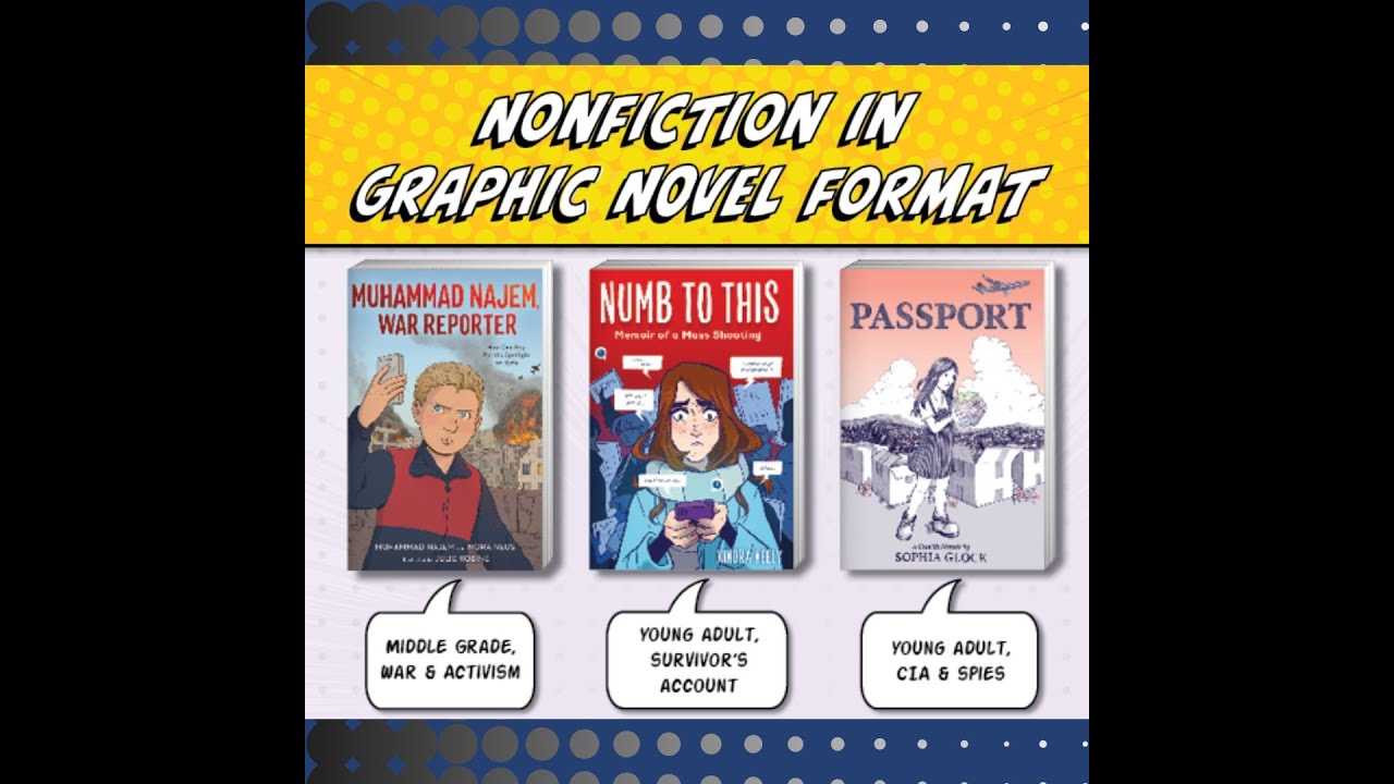 NEW NON-FICTION GRAPHIC NOVELS! - YouTube