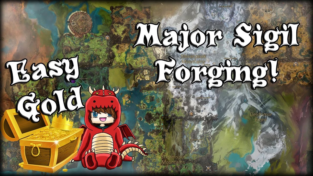 Guild Wars 2 - Easy Gold With Major Sigils! - YouTube