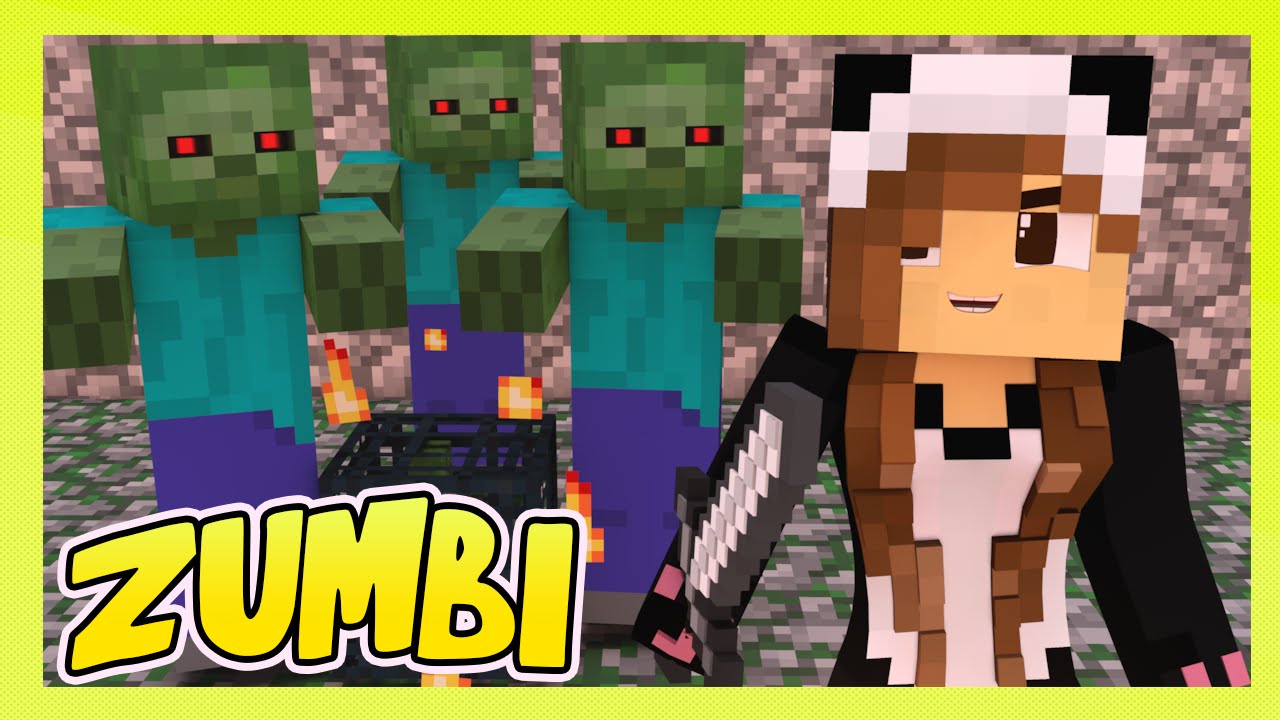 Minecraft Survival - ENCONTREI UMA DUNGEON DE ZUMBI #23 - YouTube