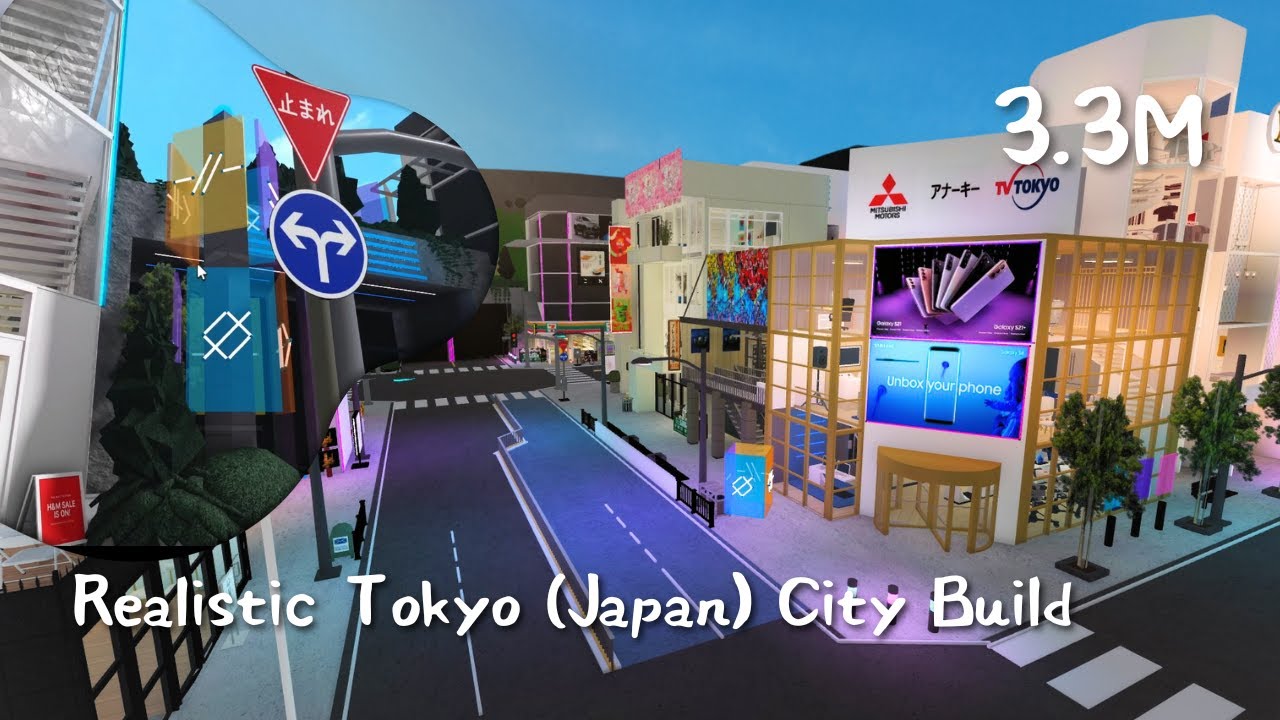 Bloxburg Build Tour l 3.3M Realistic Tokyo Japan City Build [Happy ...