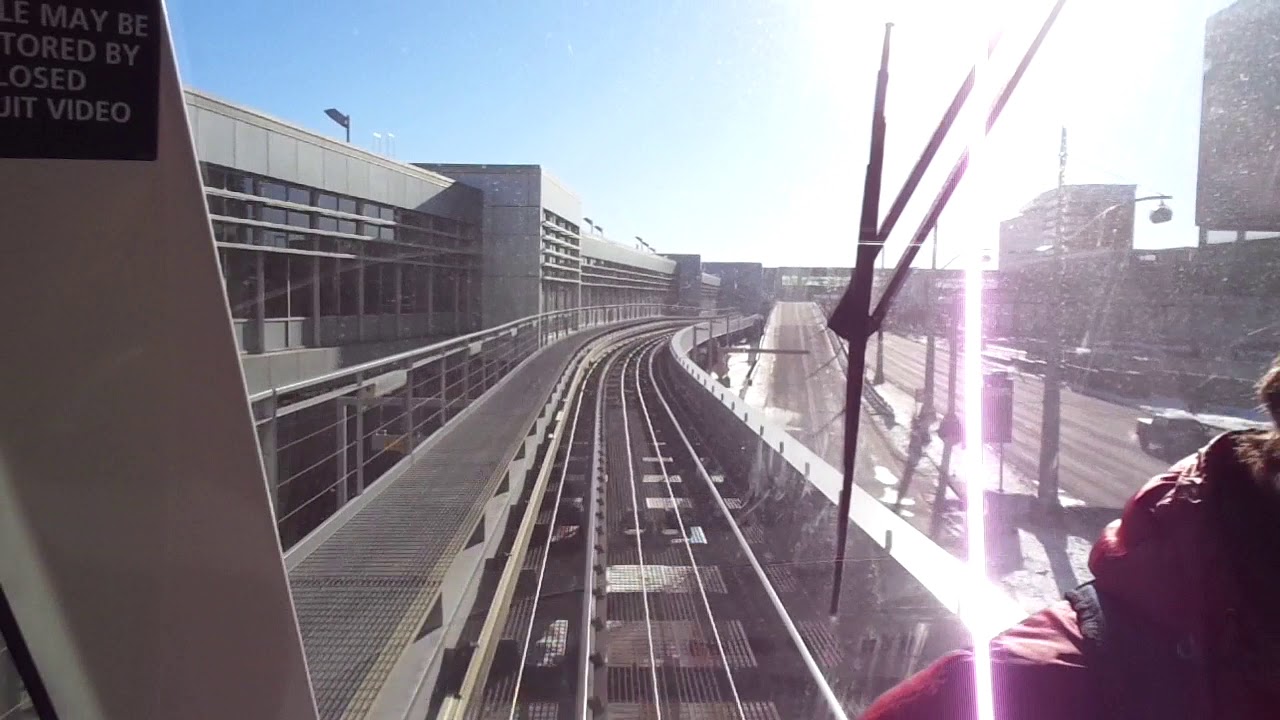 Minneapolis St. Paul Airport Tram - YouTube