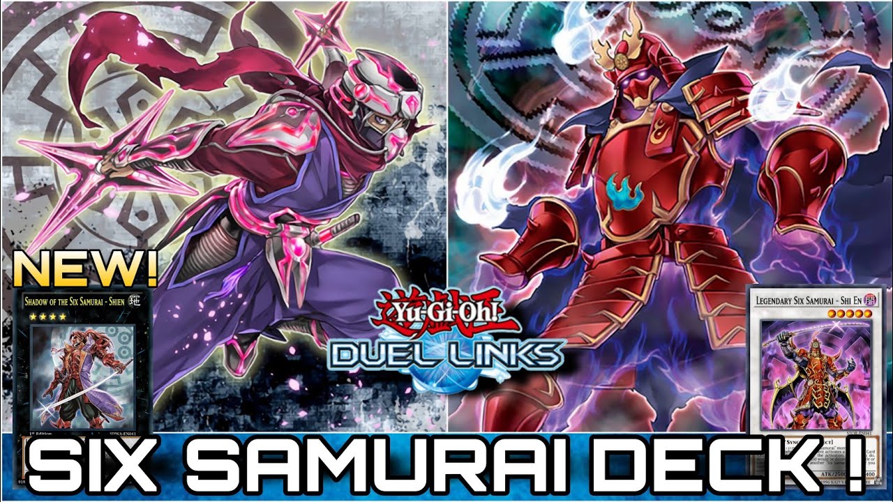 Six Samurai Deck 2022 ! || NEW XYZ Monster ![Yu-Gi-Oh! Duel Links ...