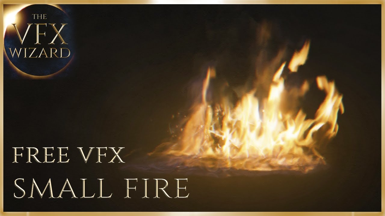 Realistic Fire - FREE effect [The VFX Wizard] Small Fire Effect ...