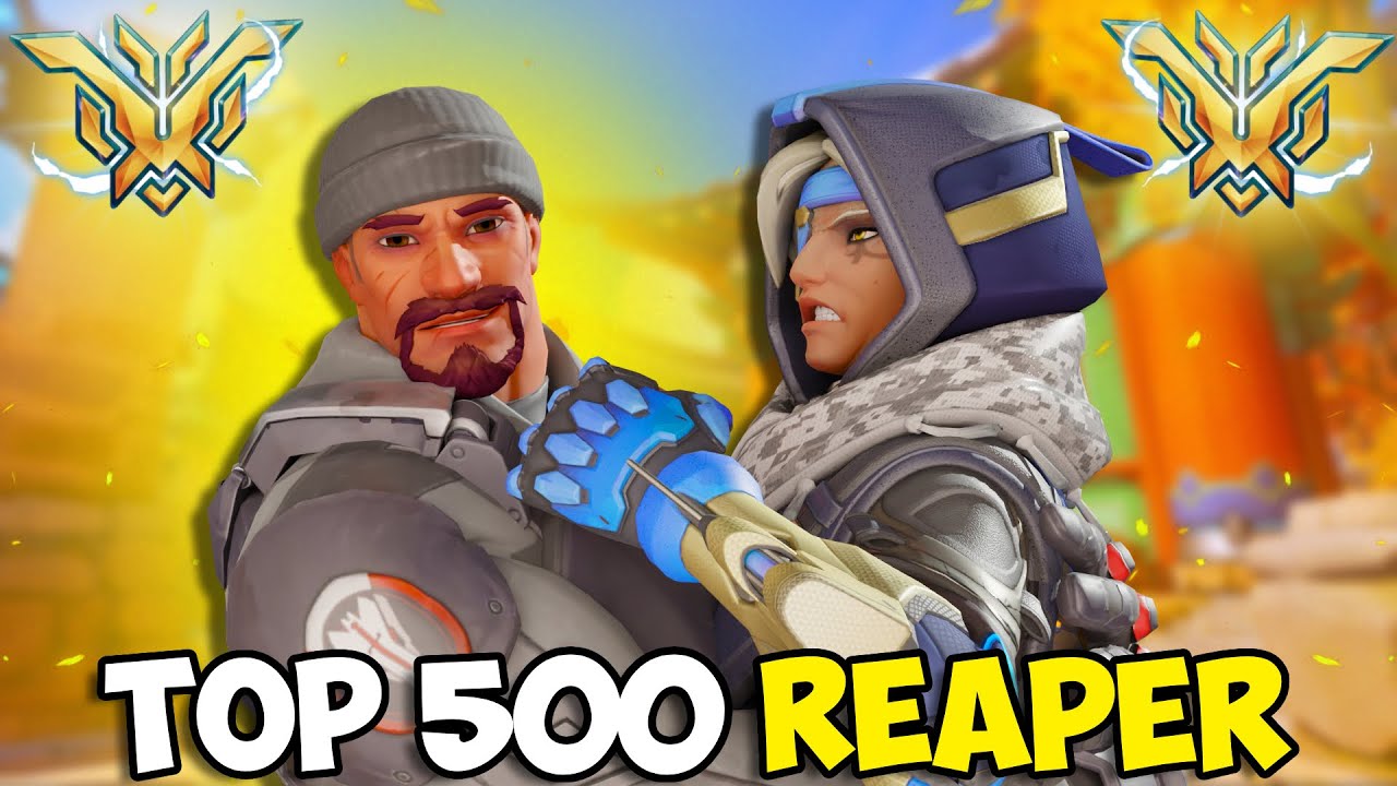 Hugging Reaper is the WAY - Overwatch 2 Top 500 Gameplay - YouTube