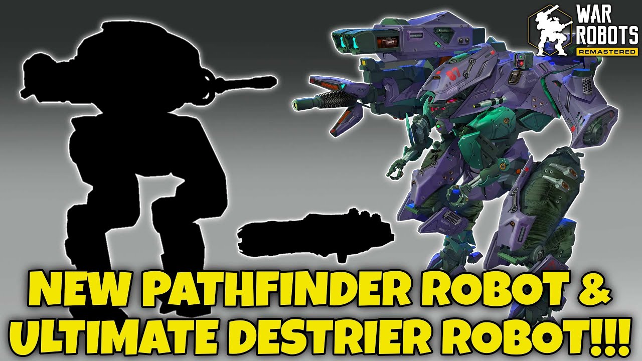 🔴NEW PATHFINDER ROBOT AND NEW ULTIMATE DESTRIER GAMEPLAY IN WAR ROBOTS ...