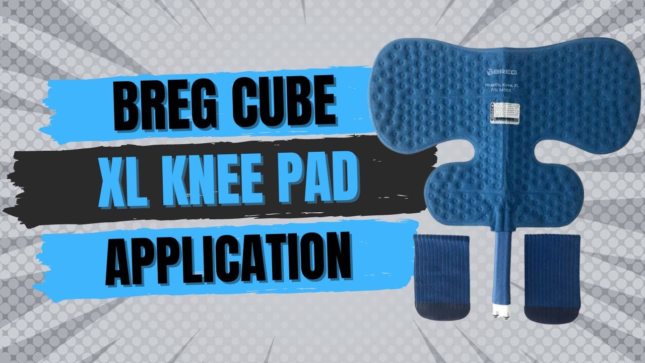Step-by-Step Guide: Applying the Breg Polar Care Cube XL Knee Pad - YouTube