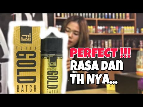 Review liquid FURLA GOLD BATCH STRAWBERRY PUDDING - YouTube