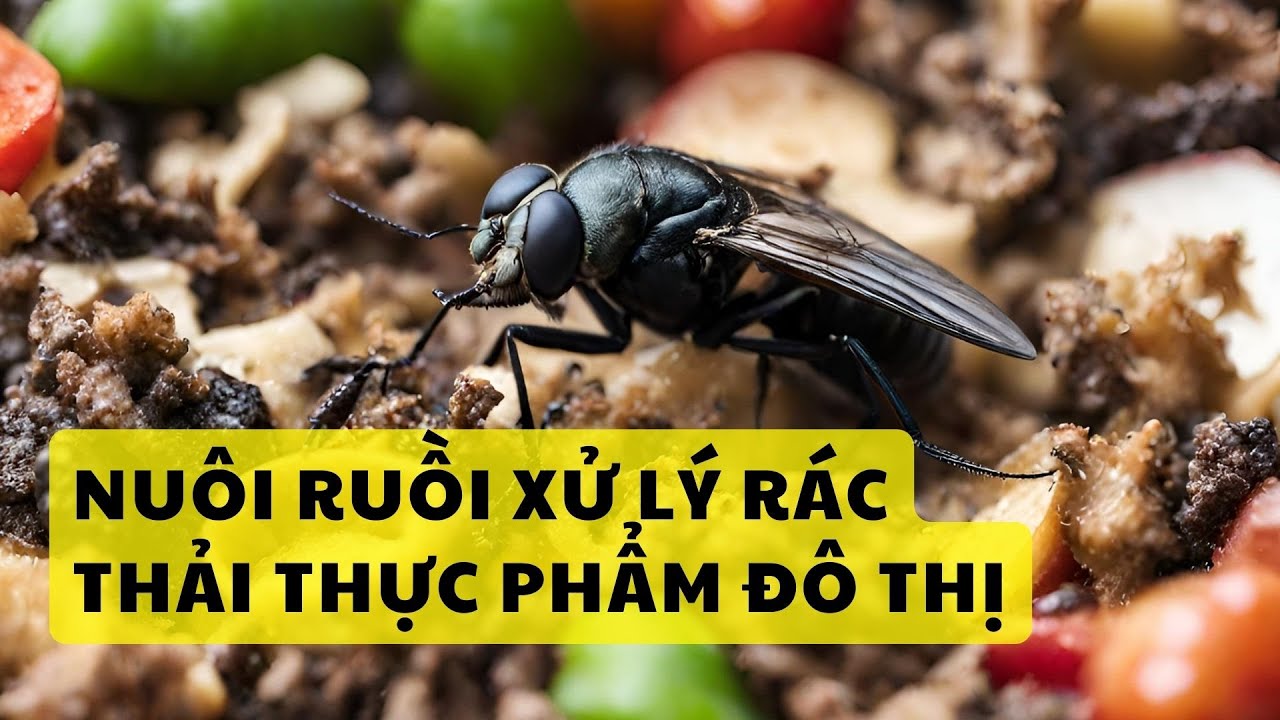 INSECTTA - TRANG TRẠI CÔN TRÙNG ĐẦU TIÊN Ở SINGAPORE - Nuôi ruồi để xử ...
