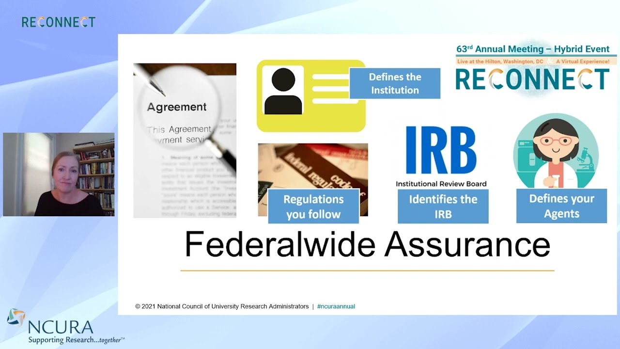 What is a Federalwide Assurance (FWA)? - YouTube