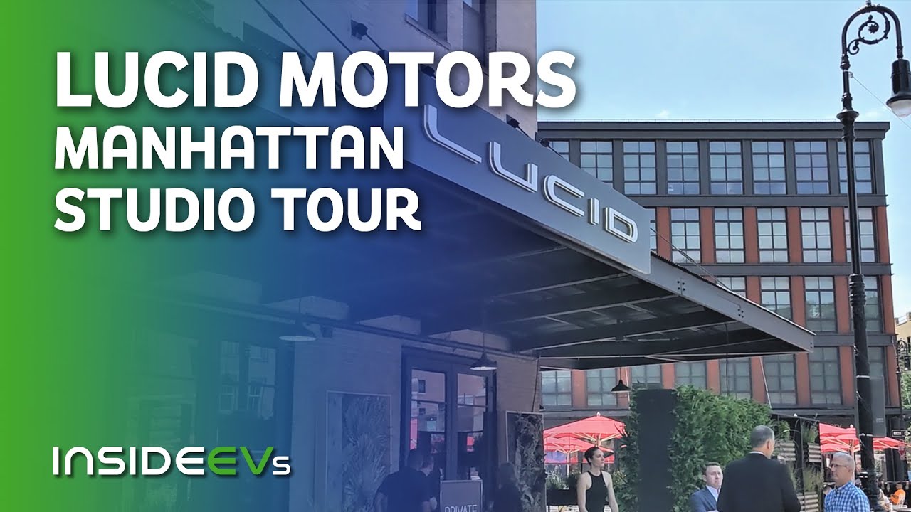 Lucid Motors Manhattan Studio Tour & Air Walkaround With VP of Design ...