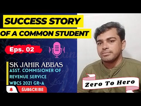 Journey Of A Common Student | SK JAHIR ABBAS | Interview 2nd Part #wbcsofficer - YouTube