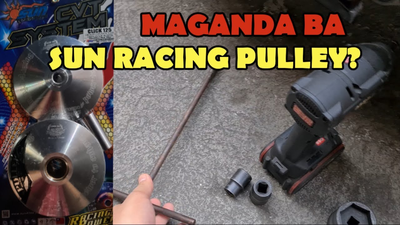DIY BAKLAS CVT | SUN RACING PULLEY SET | HONDA CLICK 150 - YouTube