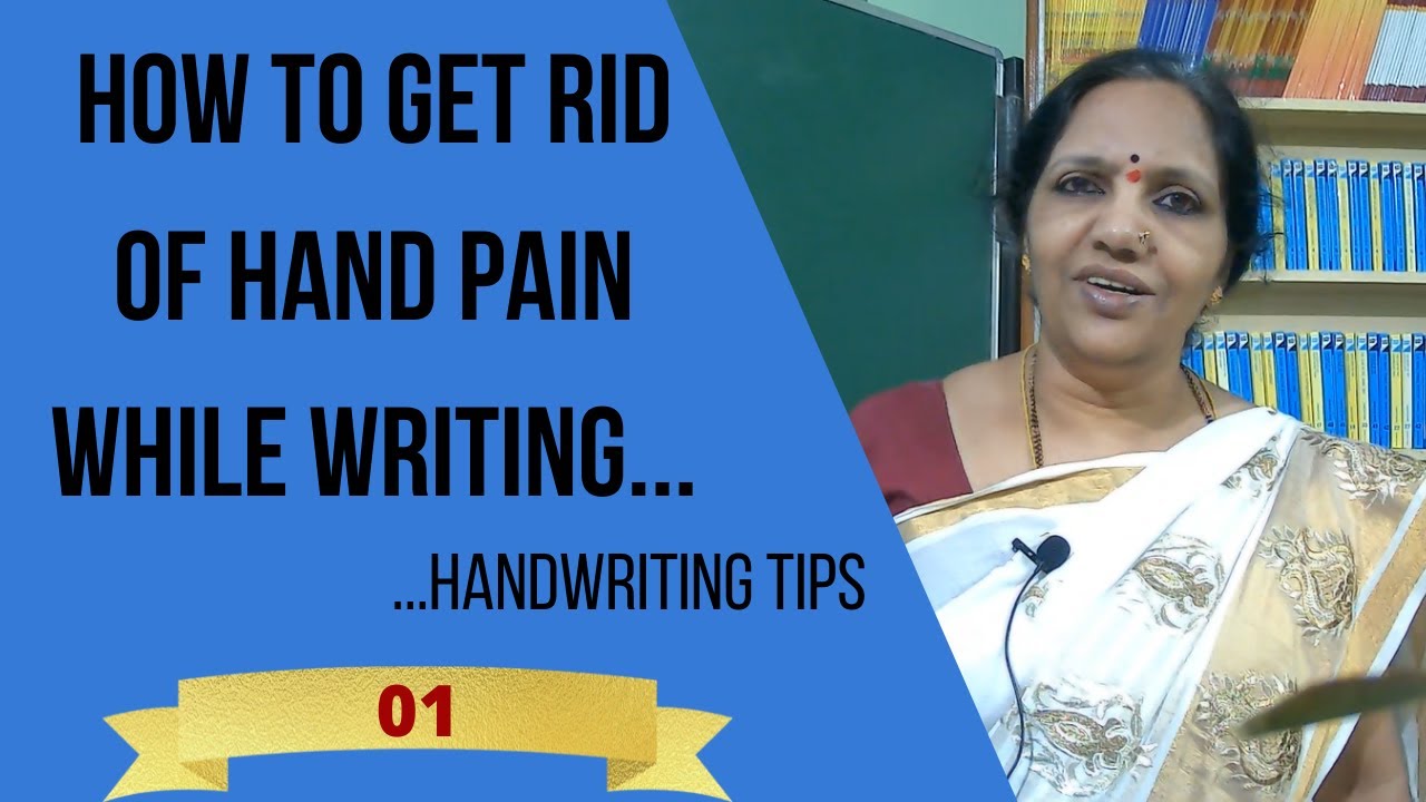 How to get rid of hand pain while writing...? Ep-01 - YouTube