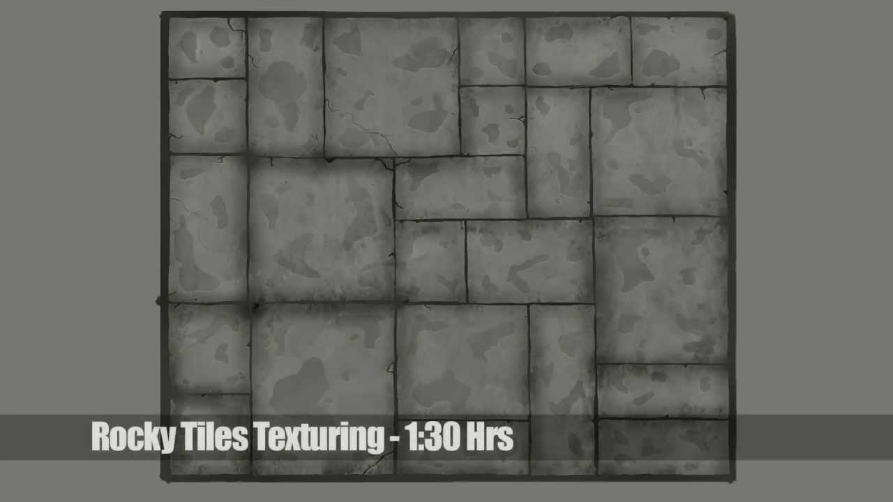 Rocky Tiles Texturing - YouTube