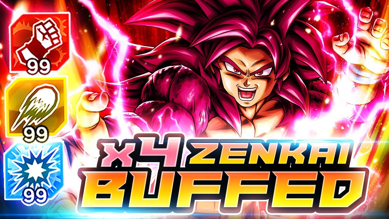 4x ZENKAI BUFFED MAX ARTS BOOSTED SSJ4 GOKU SHOWS TRUE MONKE POWER ...