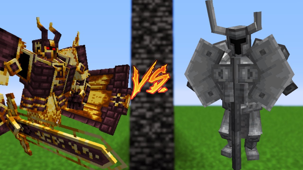 IGNIS VS FERROUS WROUGHTNAUT / Minecraft Mob Battle - YouTube
