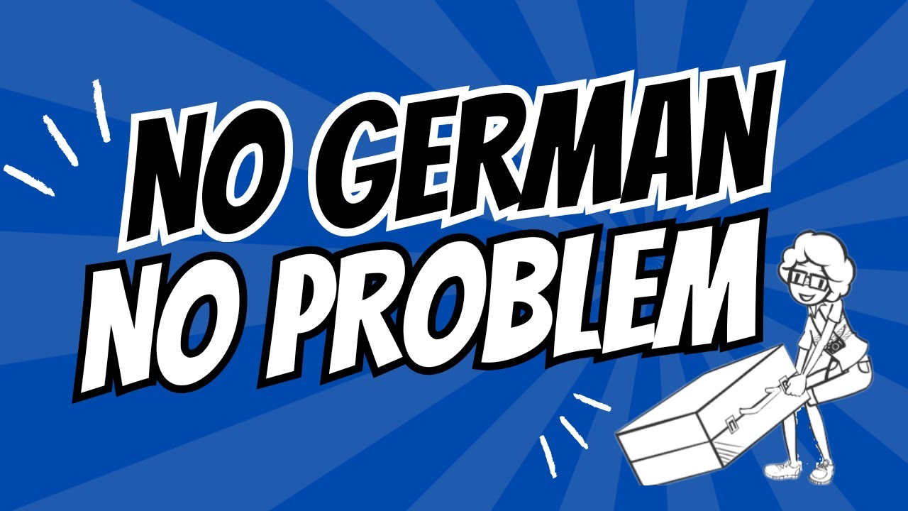 No German? No Problem! 10 Key Phrases for a visit - YouTube