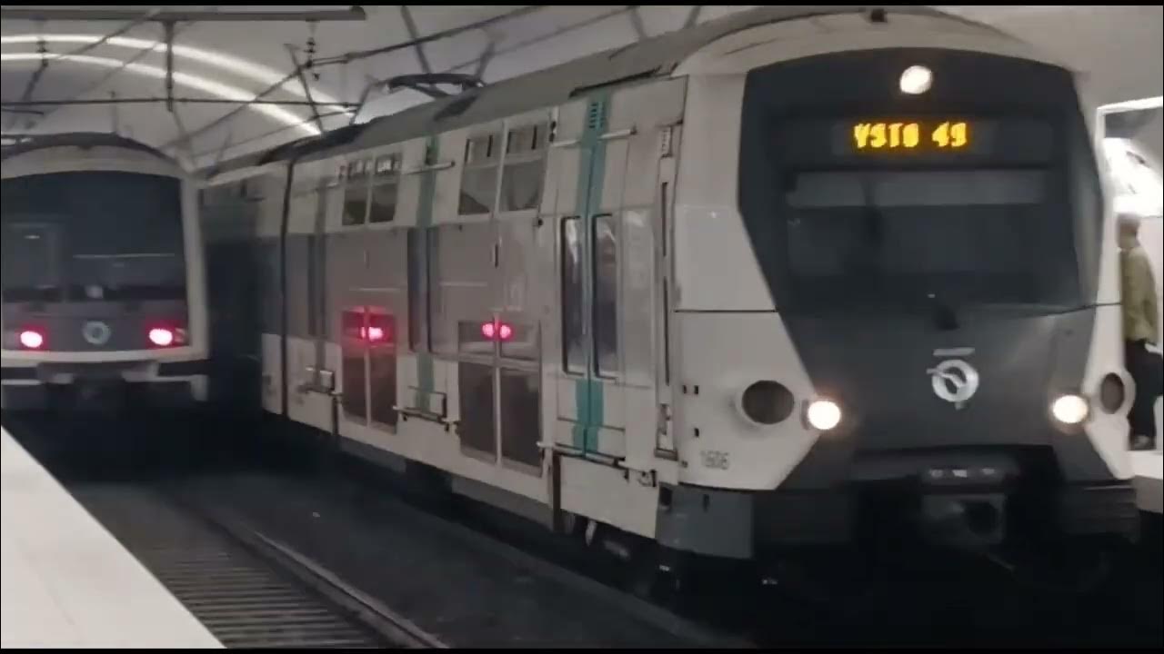 [RATP]RER A MI2N/MI09 à Charles de Gaulle Étoile #rer #rera #ratp - YouTube