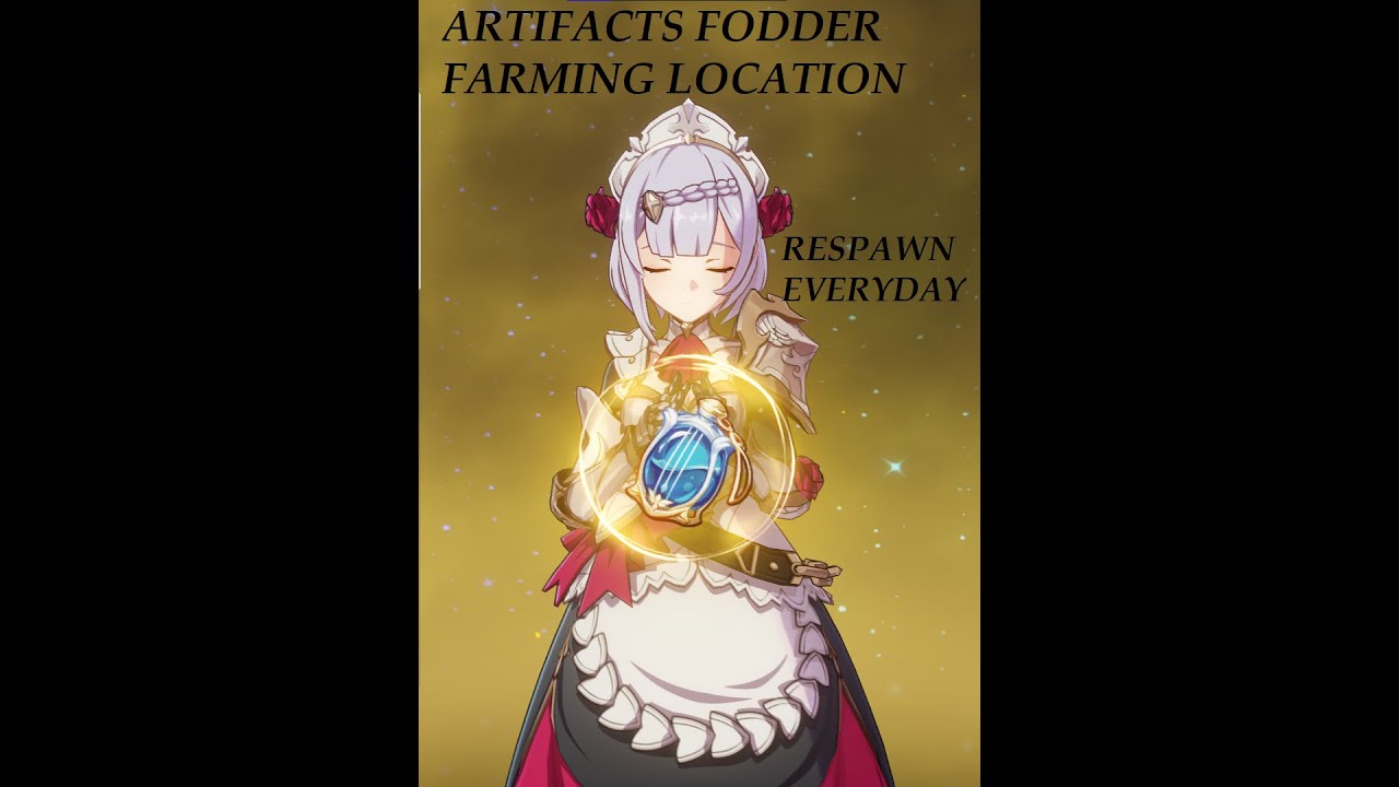 GENSHIN IMPACT - ARTIFACTS FODDER FARMING LOCATION (FOR ENHANCE ...