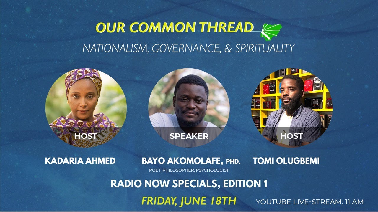 Our Common Thread: Nationalism, Governance & Spirituality - YouTube